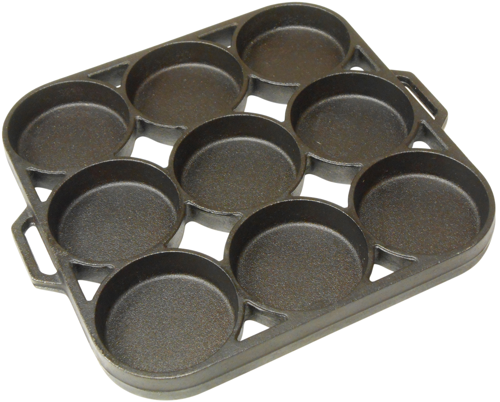 King Kooker Pre-Seasoned Cast-Iron Biscuit Pan | Cabela's